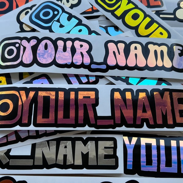 Instagram Decal Stickers - Etsy