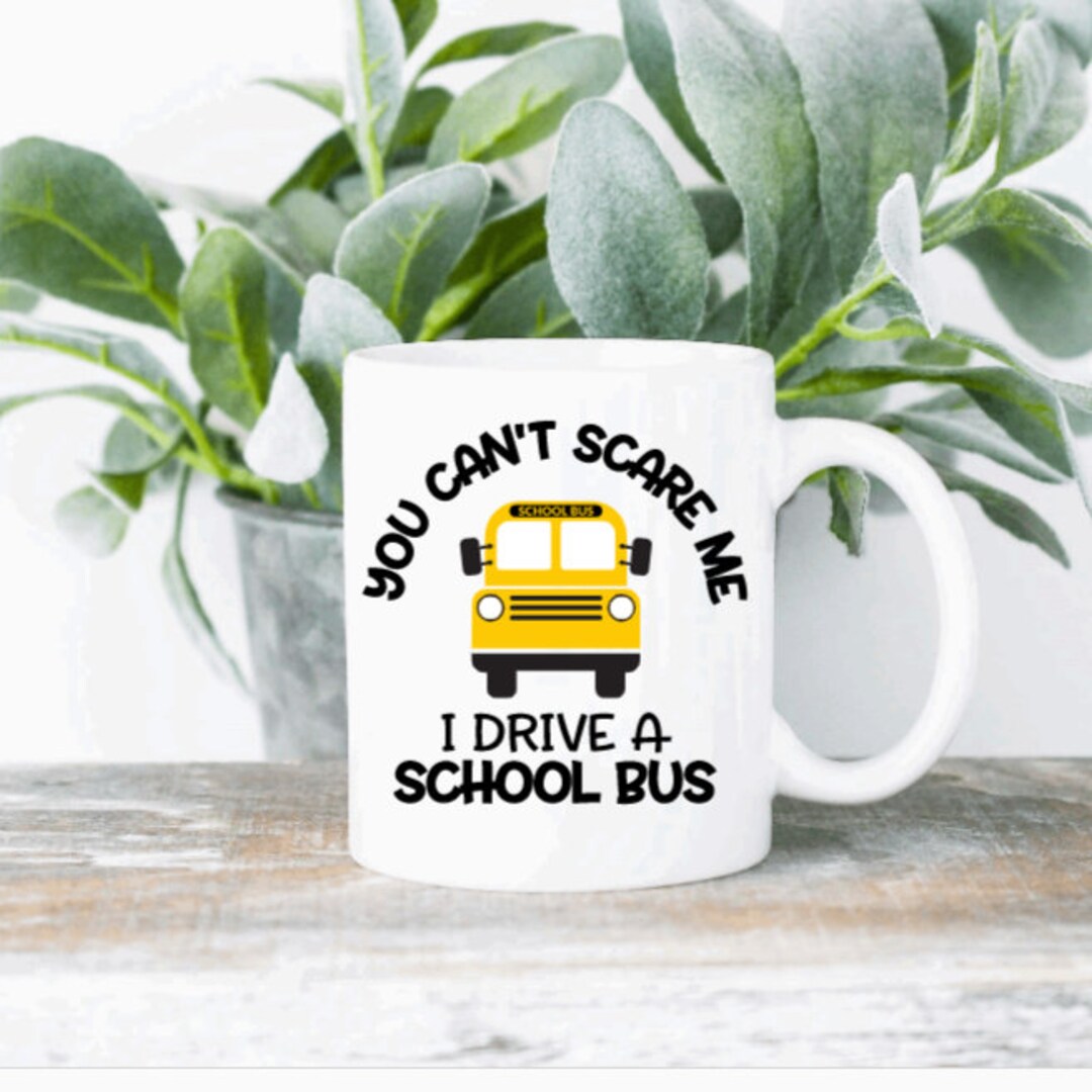 School Bus Driver Mug 11oz 15oz Bus Driver Gift Coffee Mug School Bus ...