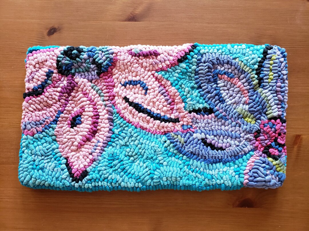 Hand Hooked Rug - Melinda's Sunflowers - Original Design - Etsy