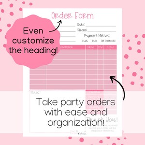 Direct Sales Party Planning Bundle - Etsy