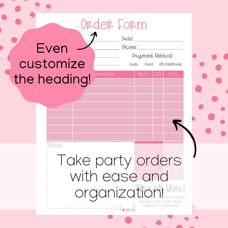 Direct Sales Party Planning Bundle - Etsy