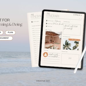 Digital Travel Planner Goodnotes Travel Planner for iPad 2023 Undated ...