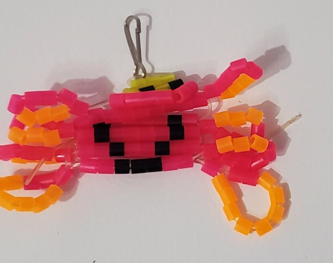 Spider Key Chain With Smiley Face - Etsy