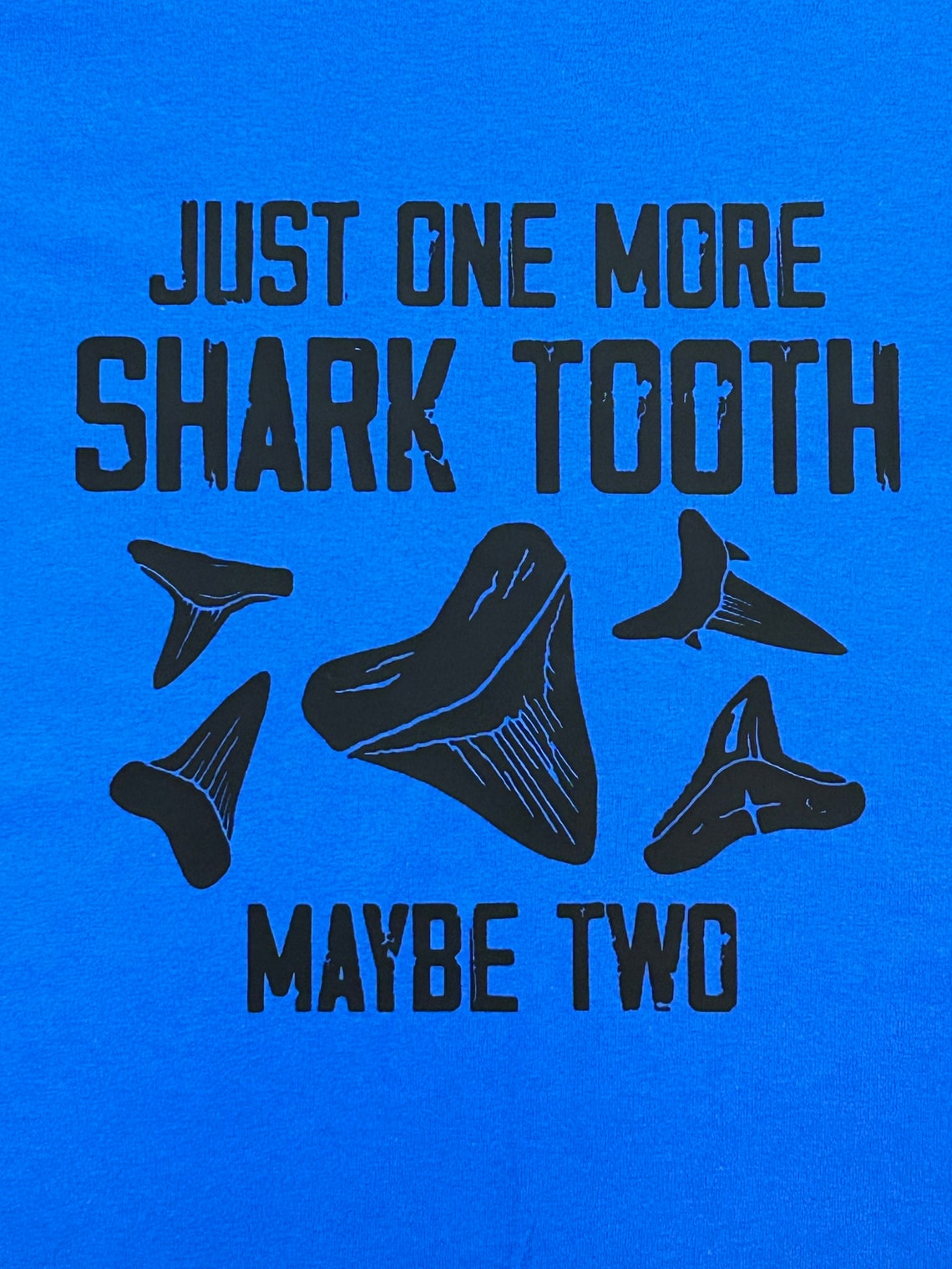 Shark Tooth T-shirt, Shark Shirt, Shark Tooth Fossil Shirt, Funny Shark ...