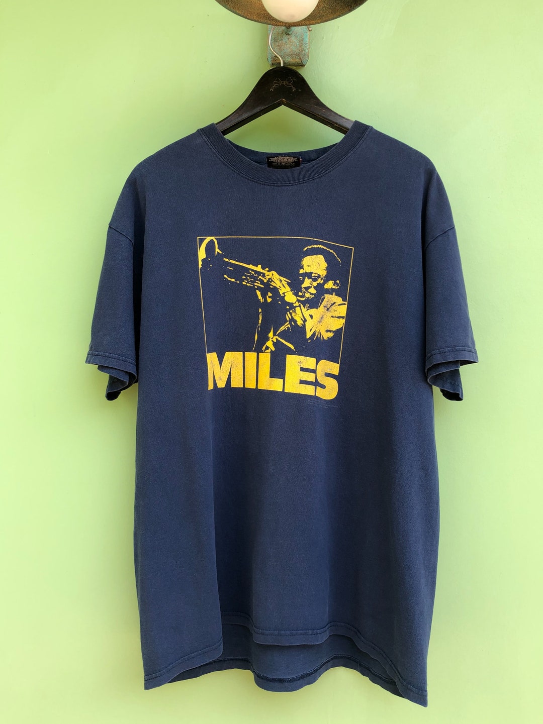 Vintage Miles Davis Tshirt - Etsy