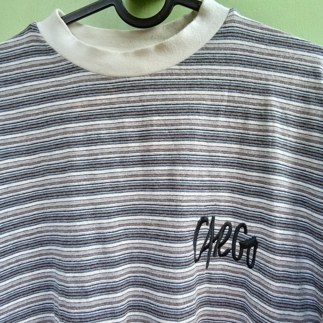 Vintage 90's Stripe T-shirt - Etsy