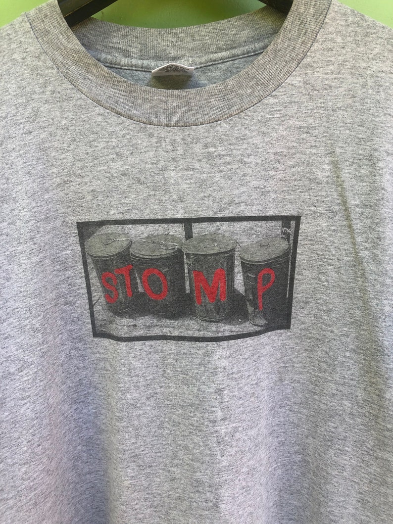 Vintage 90s STOMP Band T-shirt - Etsy