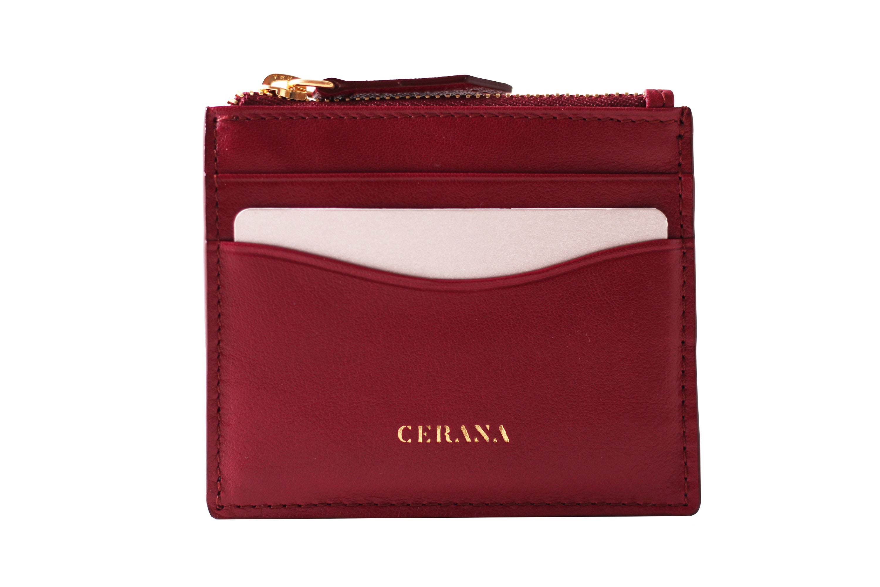 Slim Card Holder // Personalized Leather Wallet // Gifts for Her ...