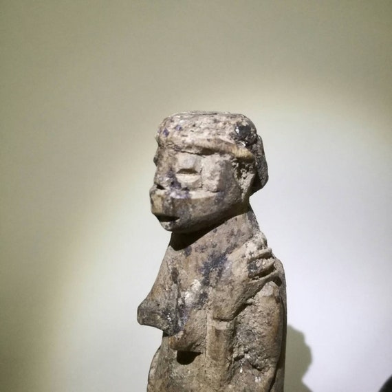 Lobi tribe statue from Burkina Faso African art nice patina and side ...