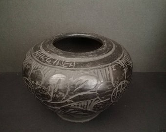 Romanian Marginea Black Pottery - Etsy