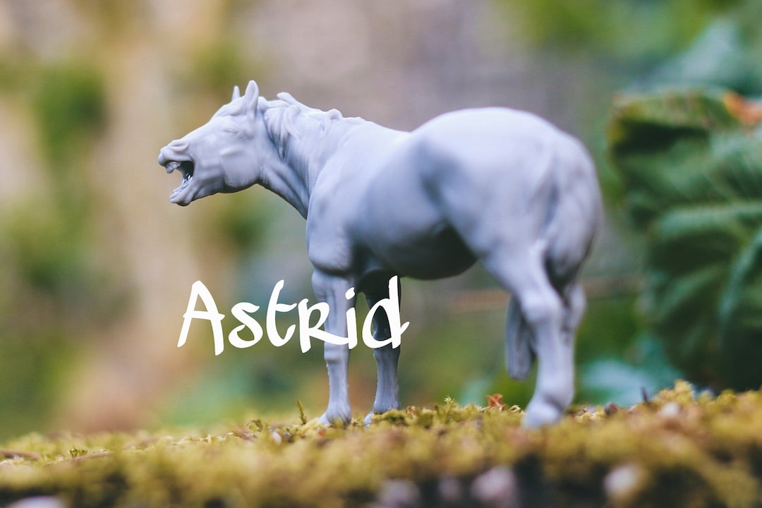 Astrid Model Horse Venti (1:20) - Etsy