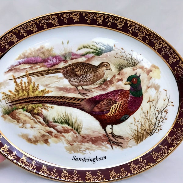 Pheasant Plate - Etsy UK