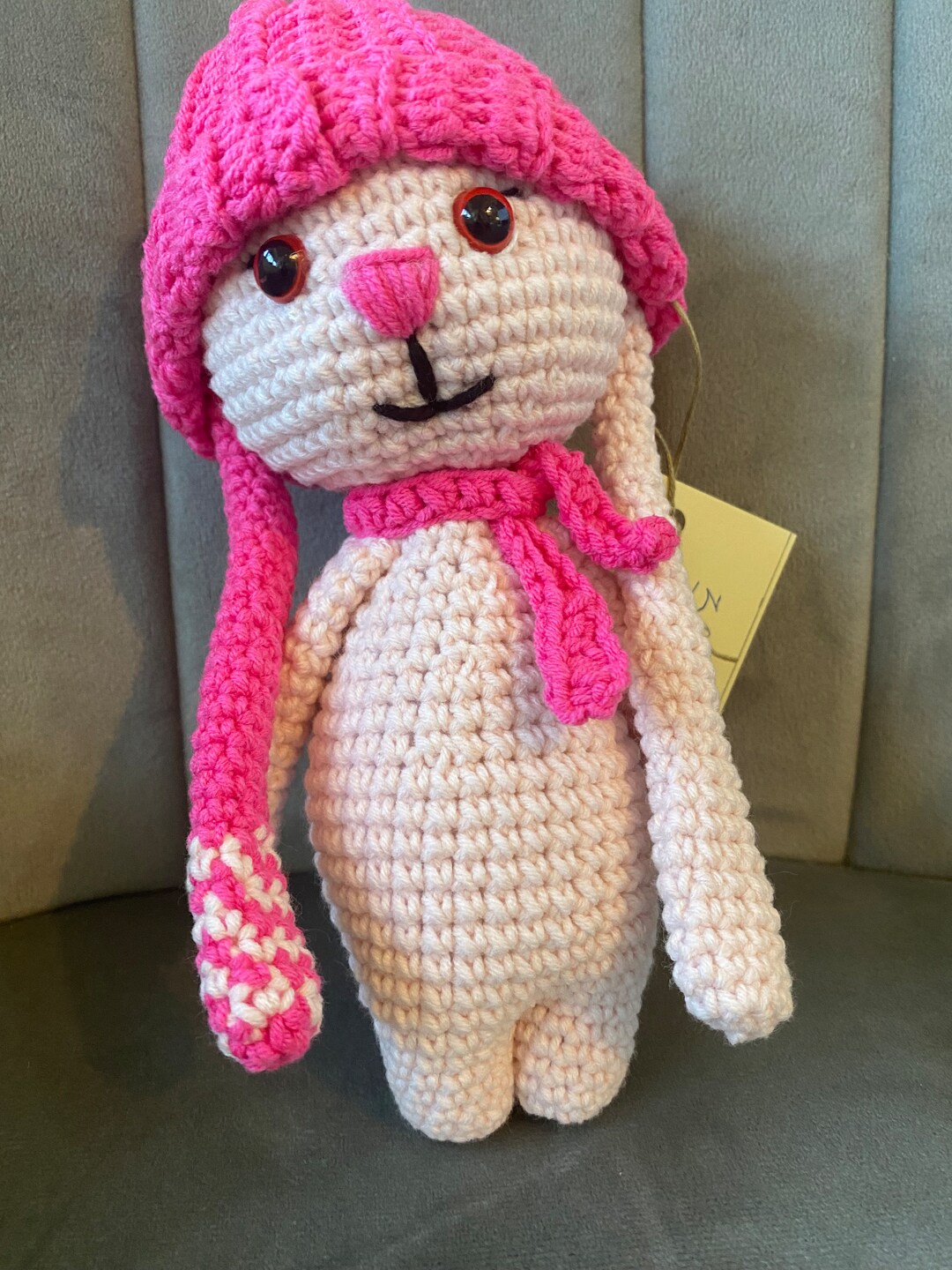 Crochet Pinky Bunny - Etsy