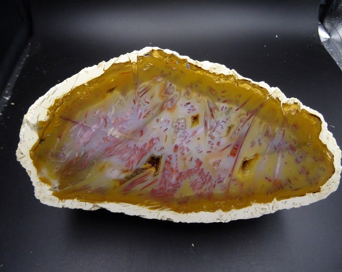 Large Rare INDONESIAN TUBE AGATE Polished Specimen 20.5cm X - Etsy