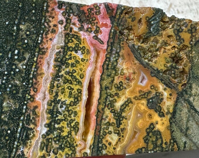 Colorful Cutter RIVER JASPER Slab 120 Grams - Etsy
