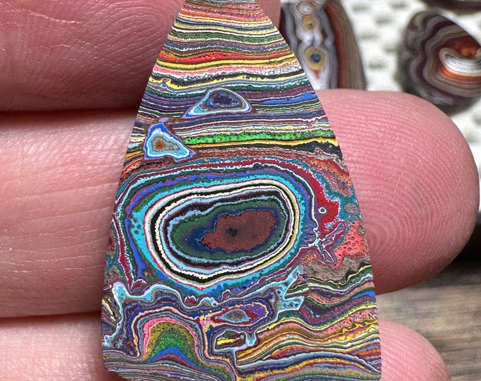 Psychedelic Cadillac Ranch FORDITE Designer Cabochon - Etsy