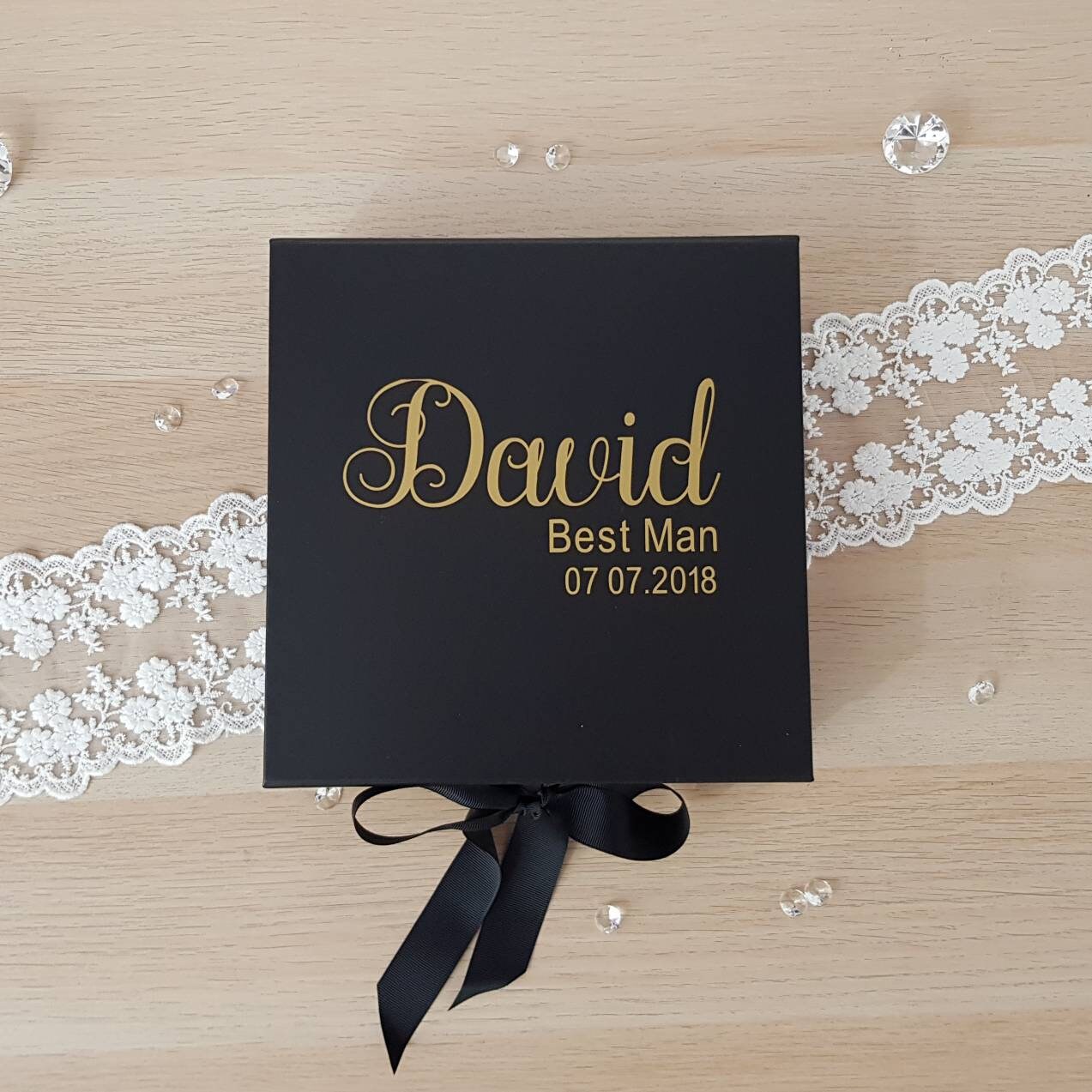 Best Man Gift Boxbest Man Proposal Boxusher Gift Boxfather - Etsy