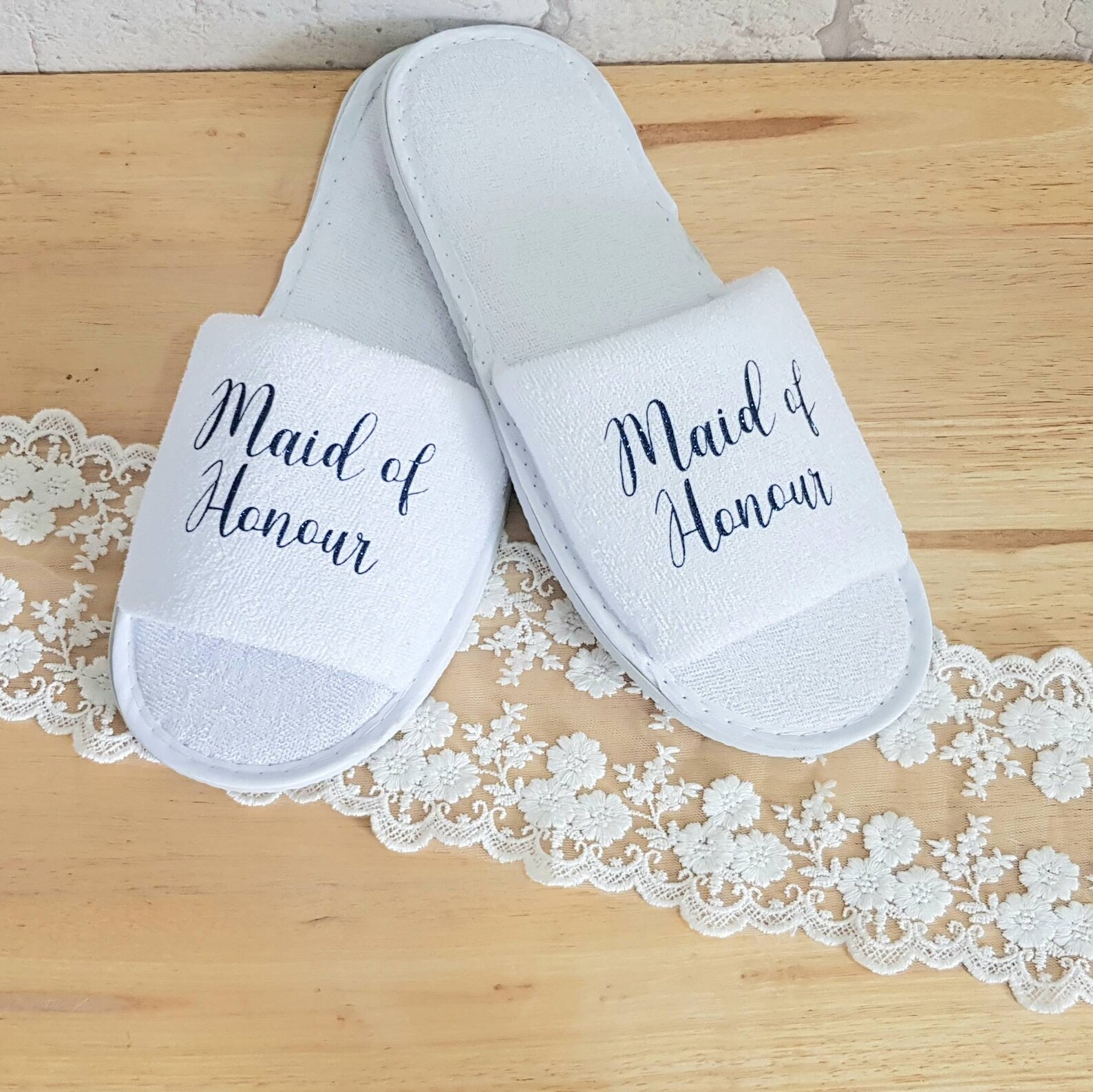 Bride Slippersbride to Be Giftwedding Slippersbridesmaid | Etsy UK