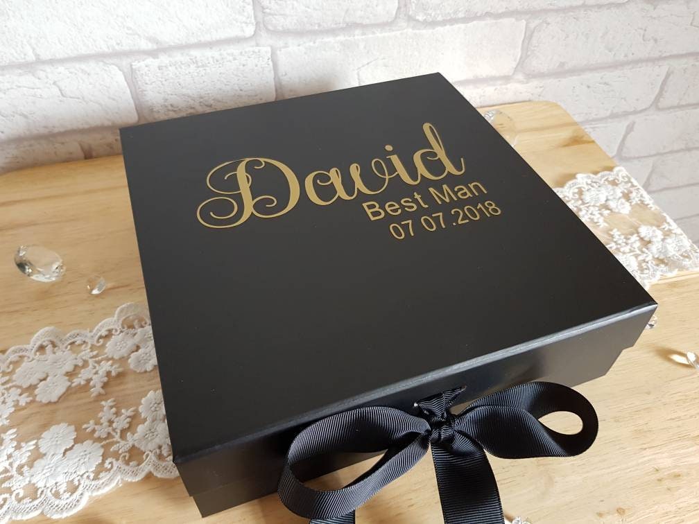 Best Man Gift Boxbest Man Proposal Boxusher Gift Boxfather - Etsy