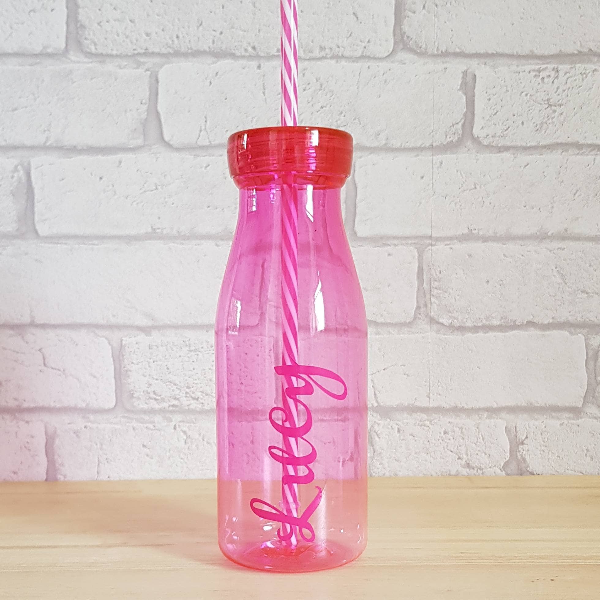 Personalised Milkshake BottlesKids Drinking | Etsy