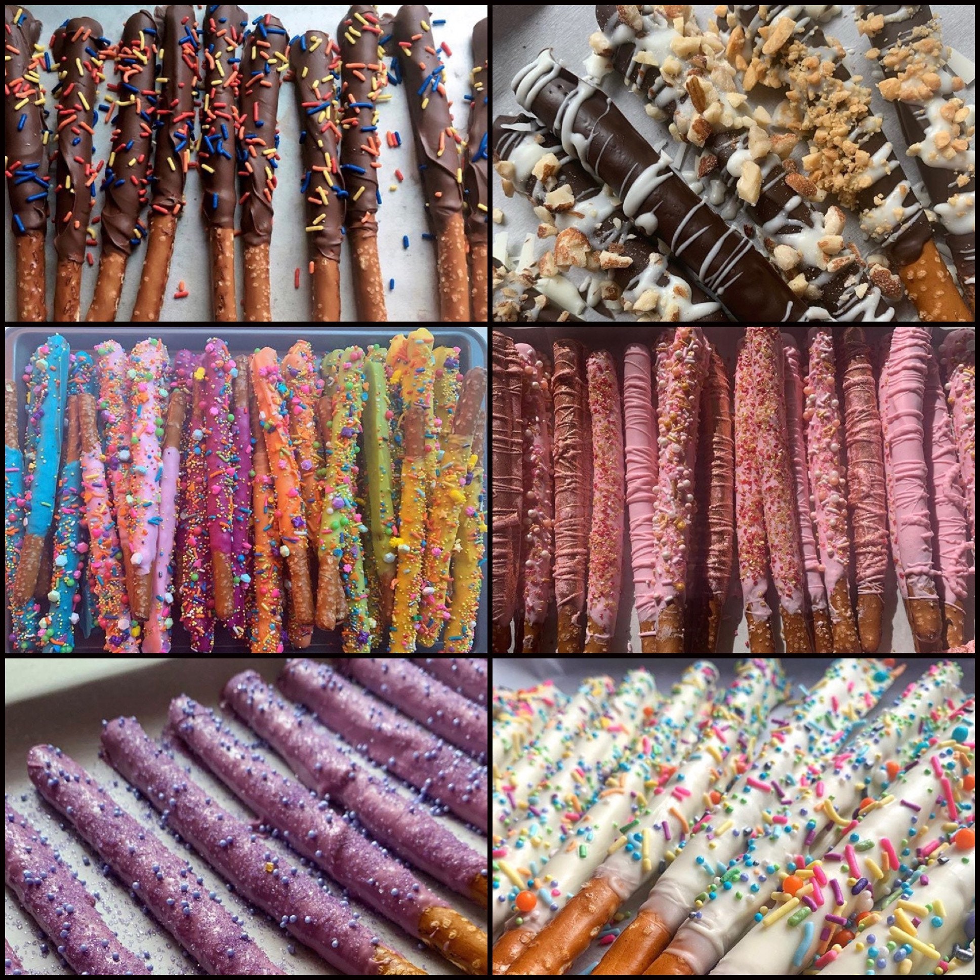 Pretzel Rods - Etsy