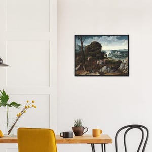 Framed Joachim Patinier 'landscape With Saint John the Baptist ...