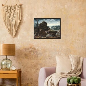Framed Joachim Patinier 'landscape With Saint John the Baptist ...