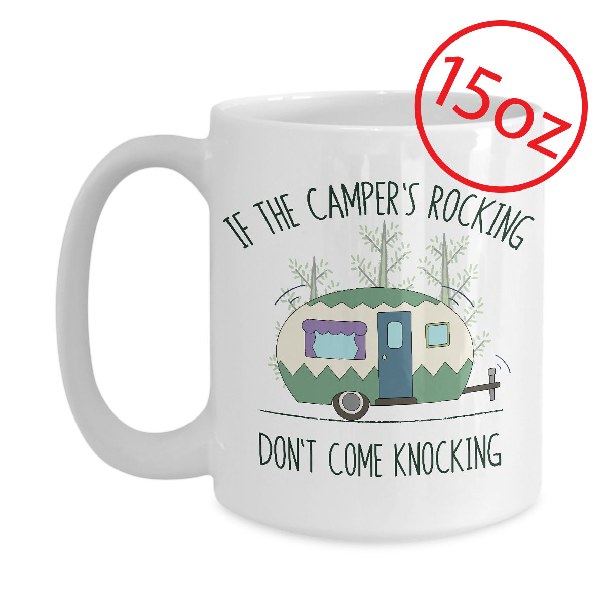 If the Camper's Rocking Don't Come Knocking Funny - Etsy