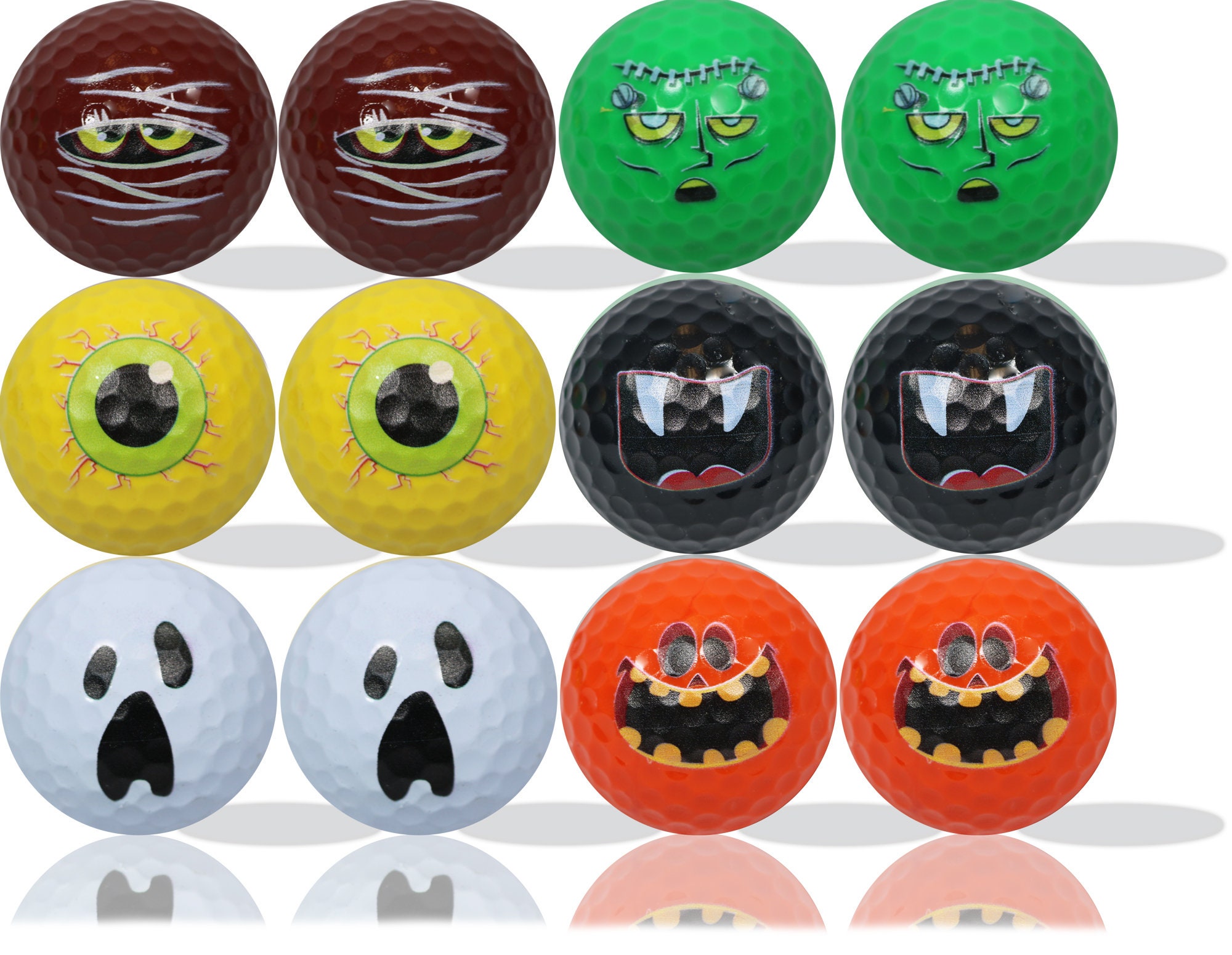 Halloween Golf Balls 12 Pack Golf Gift Gift Idea - Etsy