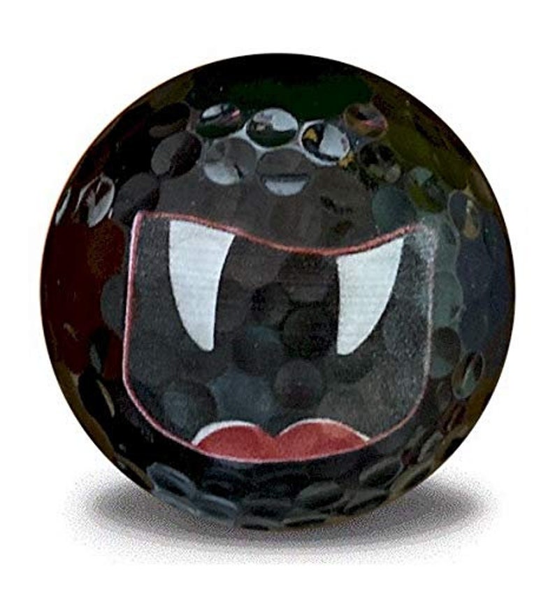 Halloween Golf Balls 6 Pack Novelty Print Golf Balls 6 | Etsy
