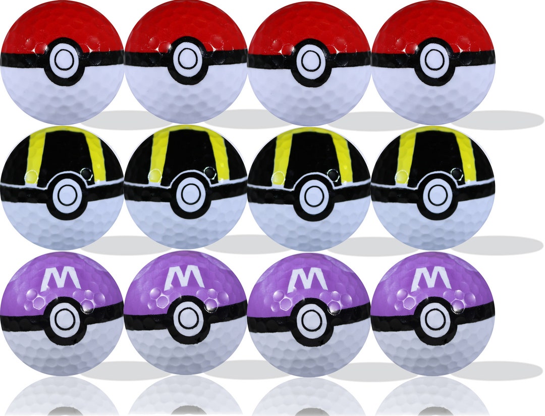 Go Ball Mega Ball Ultra Ball Mixed Golf Balls Golf Gift - Etsy
