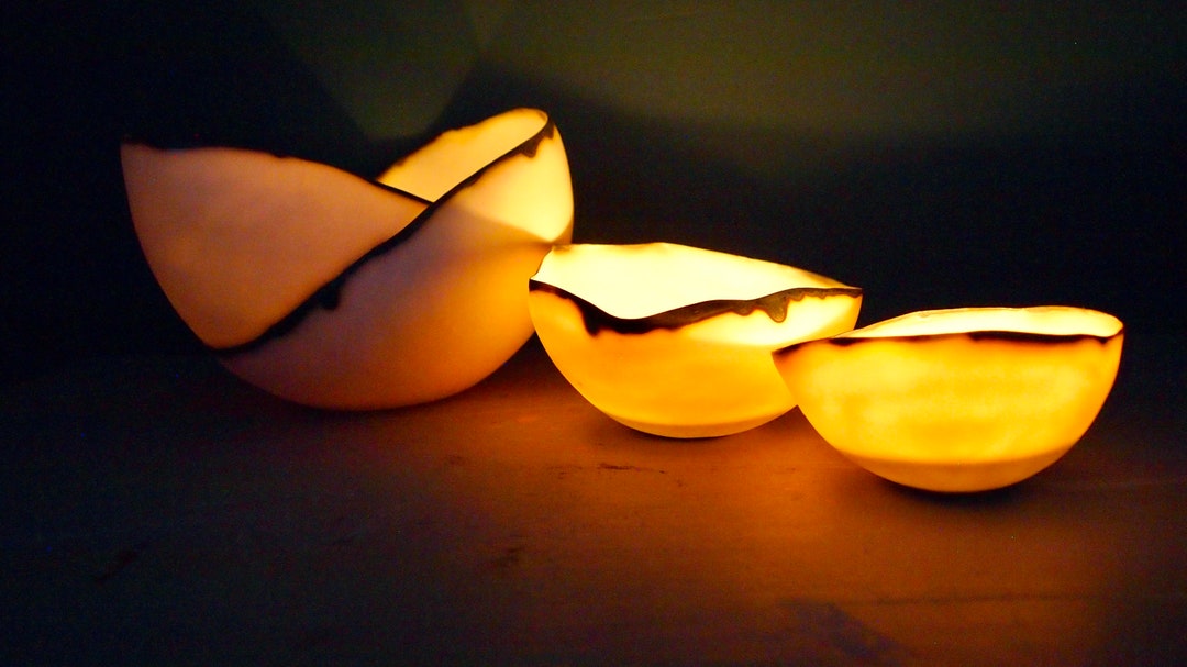 Translucent Fine Porcelain Shell Bowls | Perfect Wedding Present ...