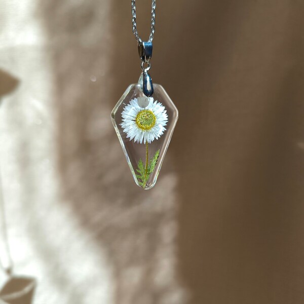Real Flower Necklace - Etsy