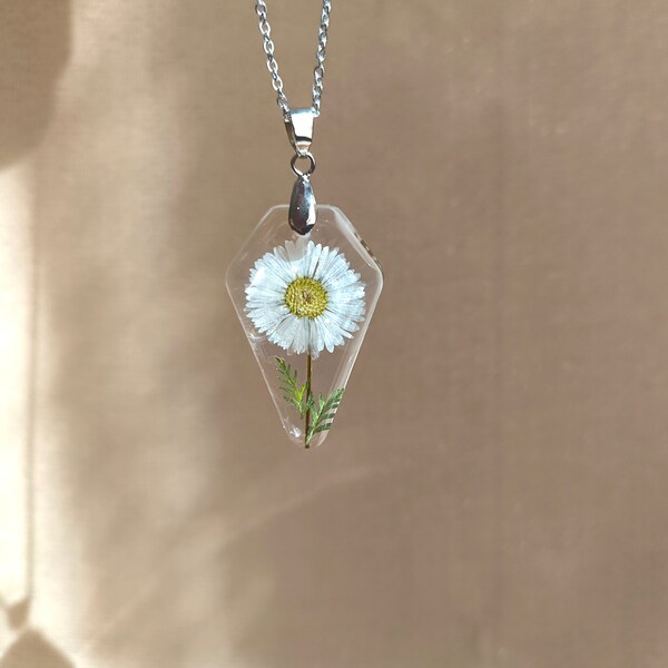 Real Flower Necklace - Etsy