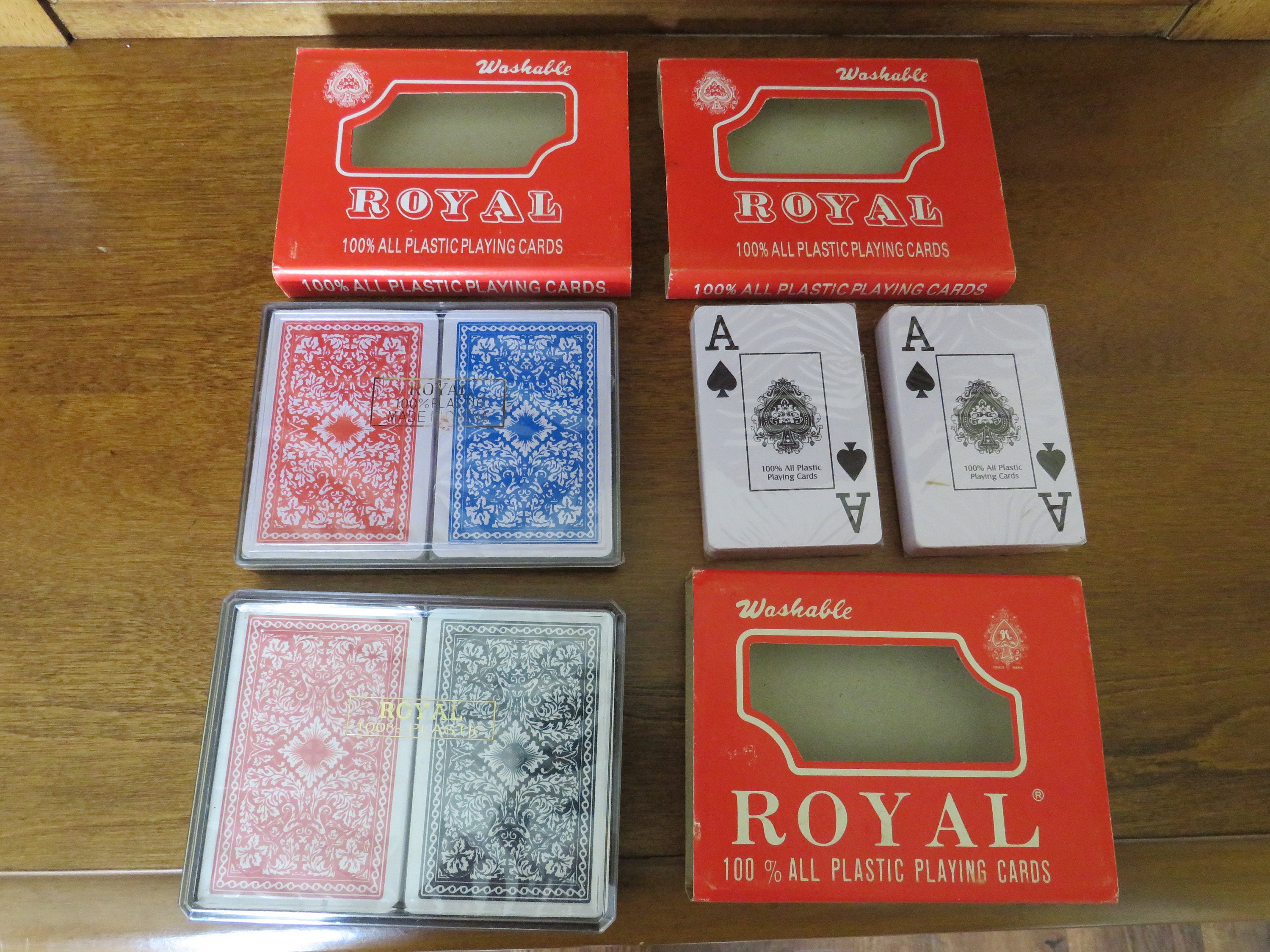 Vintage Royal All Plastic Playing Cards - Etsy