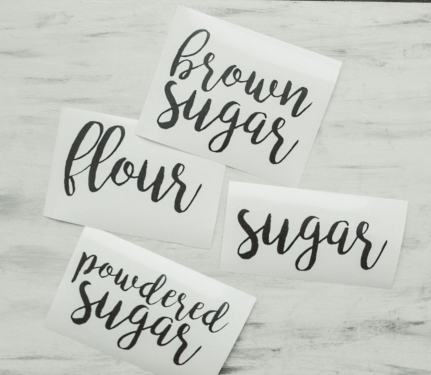 Kitchen Canister STICKERS ONLY - Etsy