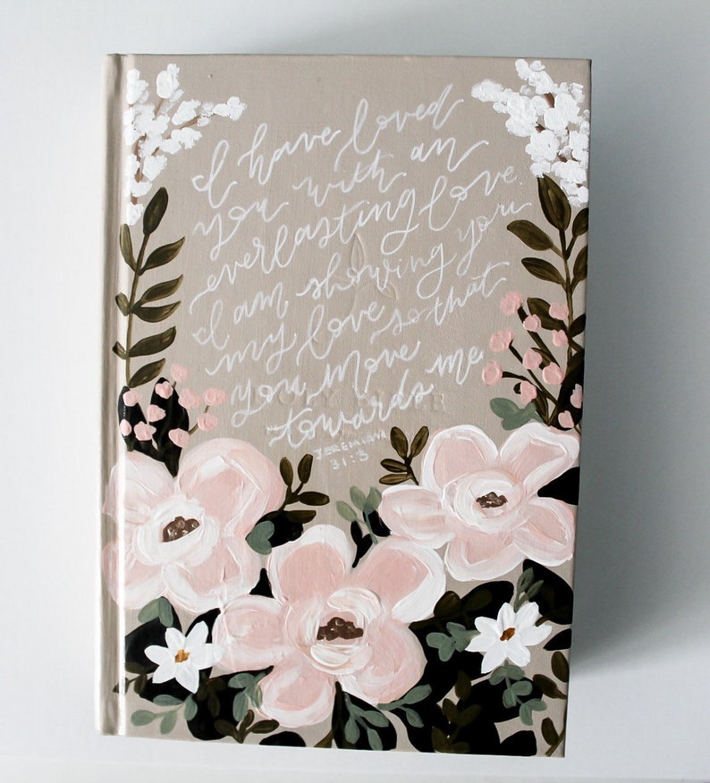 Beige Journaling Bible - Etsy