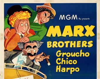Marx Brothers Art | Etsy