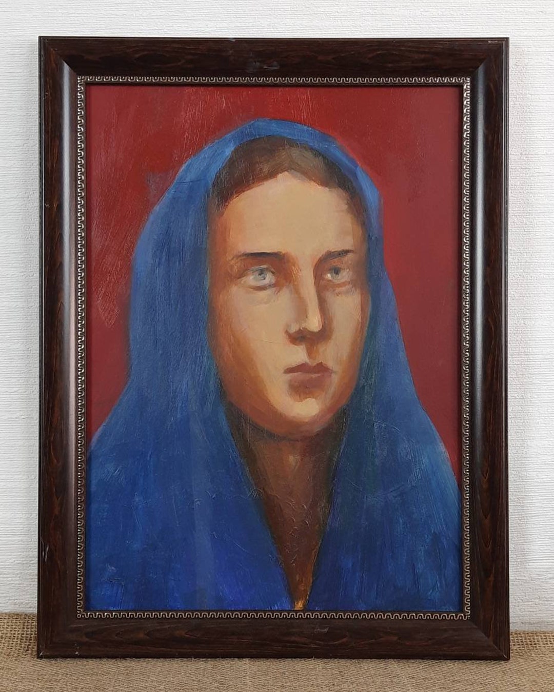 Female Portrait Girl Portrait, Expressionism, Original Ukrainian Oil ...
