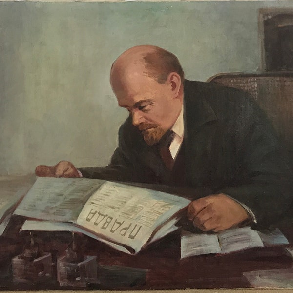 Lenin Painting - Etsy