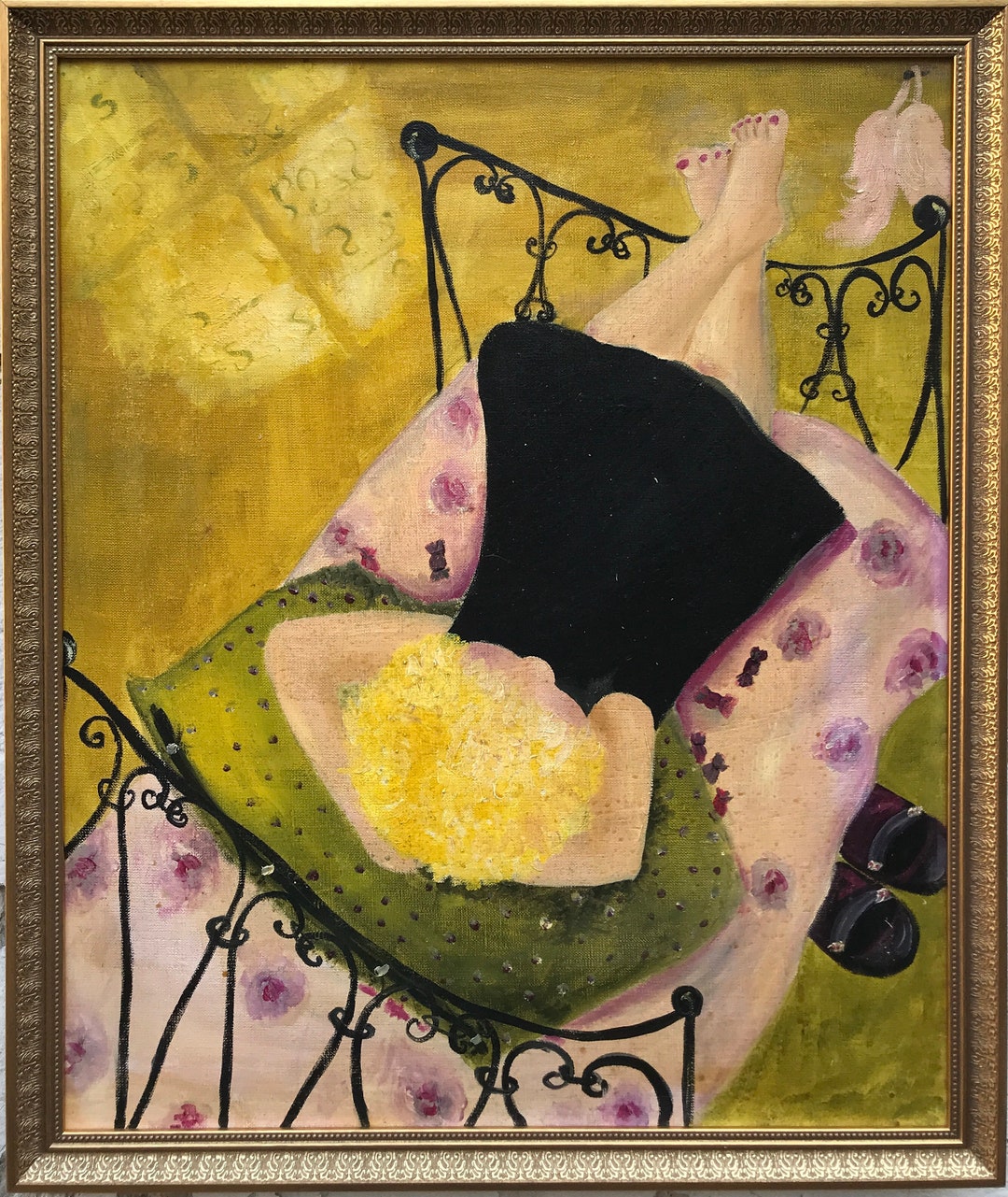 Nursery Painting Kid's Room Decor Naive Beauty Funny - Etsy