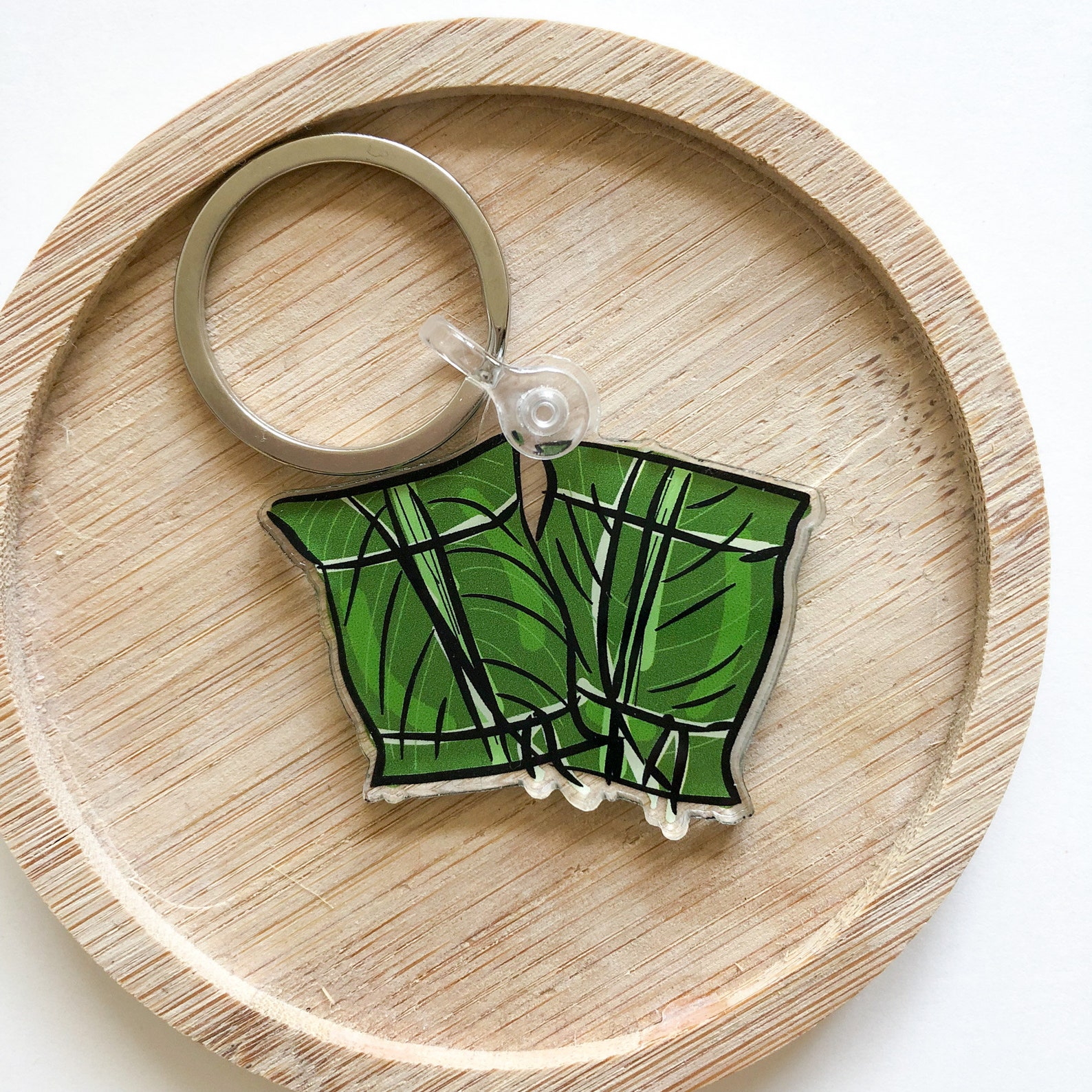 Panama Tamales Acrylic Keychain Latino Food Keychain | Etsy