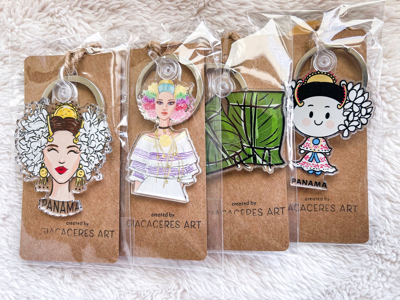 Panama Tamales Acrylic Keychain Latino Food Keychain | Etsy