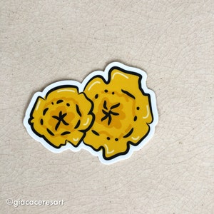 Patacones Stickers | Tostones Stickers | Latino Food Sticker ...