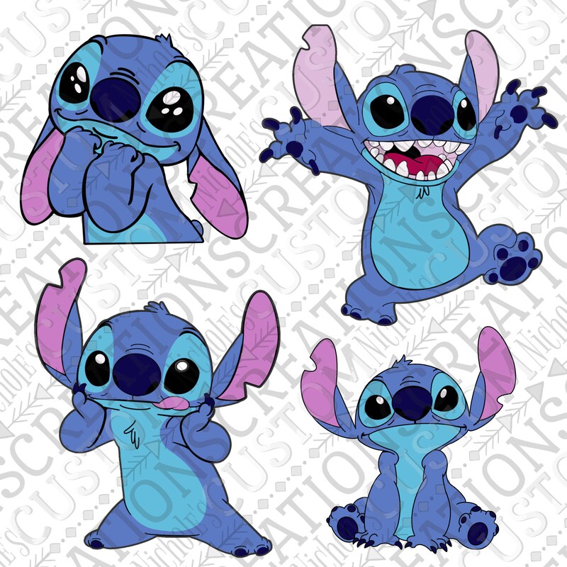 Stitch Experiment 626 Svg - Etsy