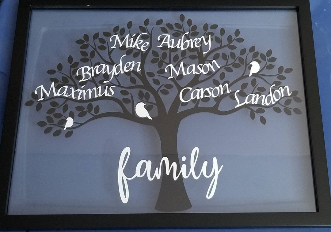 Personalized Family Tree - Etsy