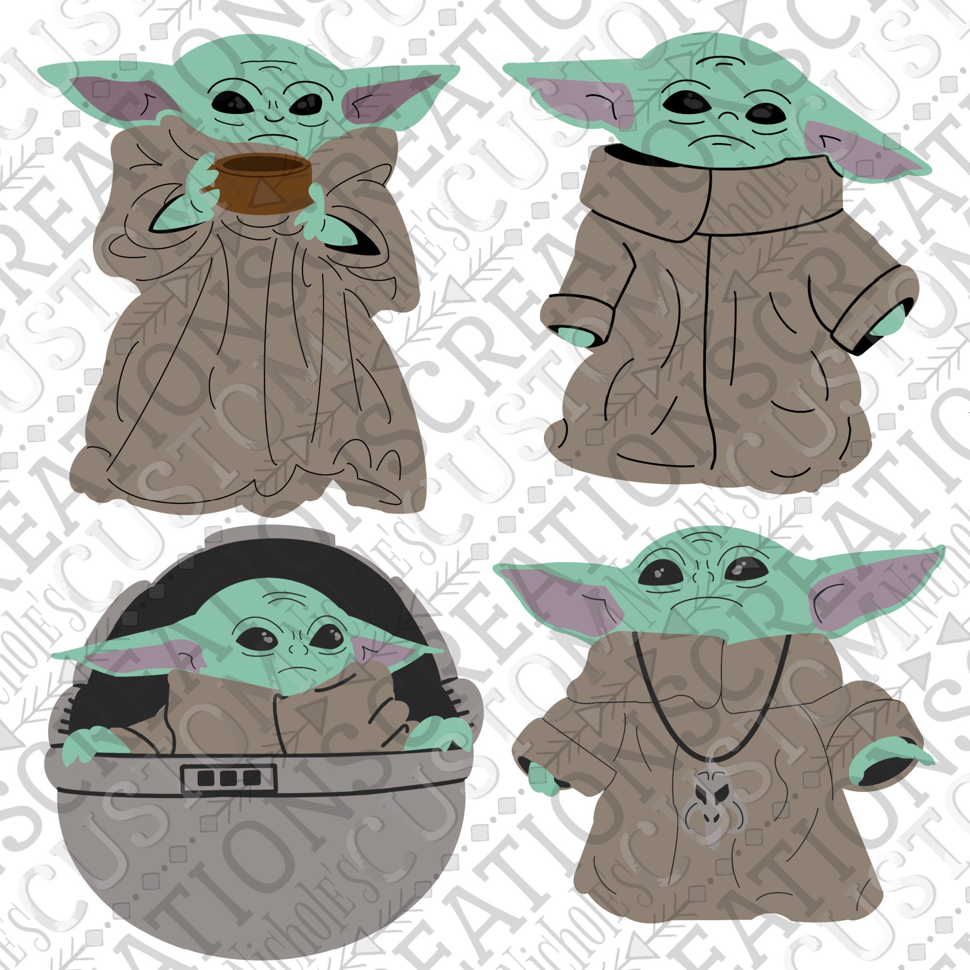 The Child SVG Bundle - Etsy