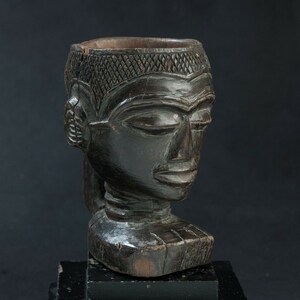 Bakuba Palm Wine Cup, Democratic Republic of Congo, Central African ...