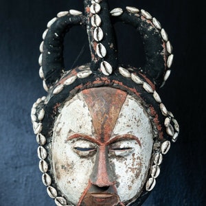 Kwese Helmet Mask, South Western Congo - Etsy