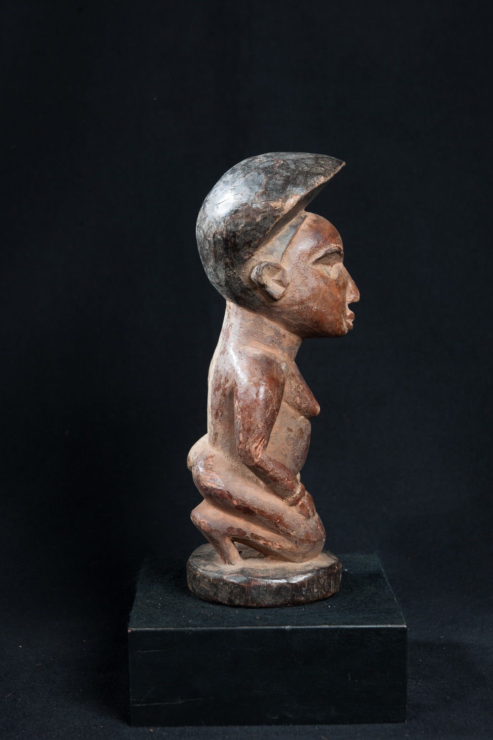 Bakongo Female Kneeling Figure Democratic Republic of Congo & - Etsy
